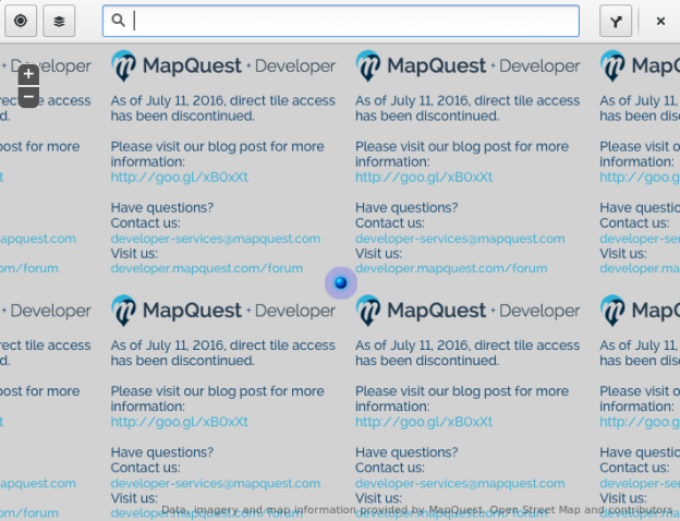 Gnome Maps inservible tras perder el acceso a los mapas de MapQuest ...