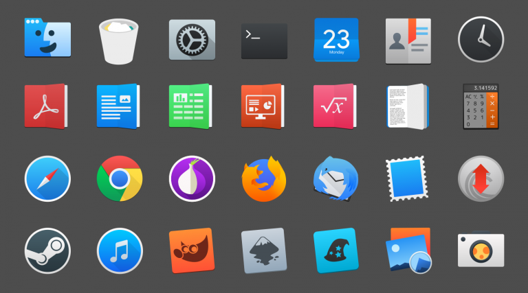 Iconos La Capitaine con estilo Material Design para tu escritorio Linux ...