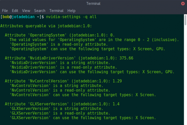 Recopilando información sobre nuestra tarjeta gráfica Nvidia desde ...