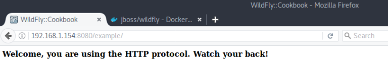 Dockerizando Wildfly – El array de Jota